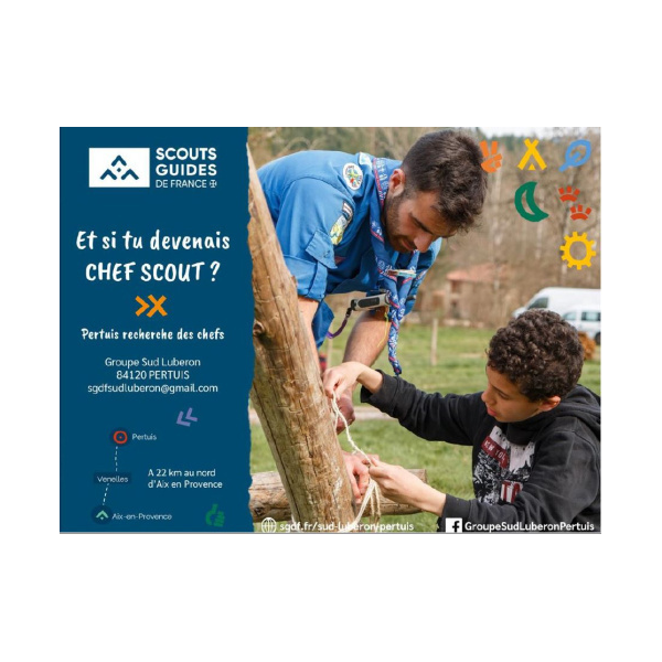 Et si tu devenais CHEF SCOUT ? - Secteur Paroissial Notre Dame de Durance